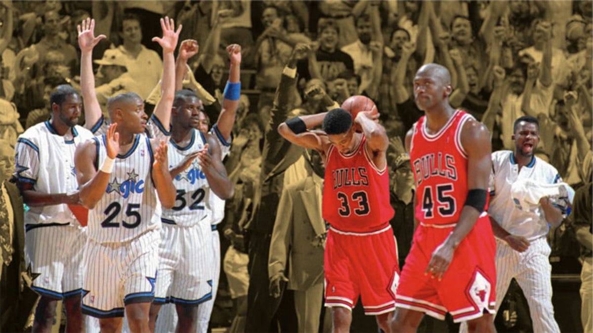 How Did the Orlando Magic beat the Chicago Bulls in the 1994–95 NBA ...
