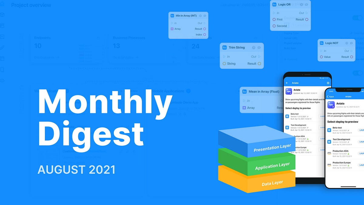 AppMaster.io no-code platform updates | August 2021 | by AppMaster | Medium