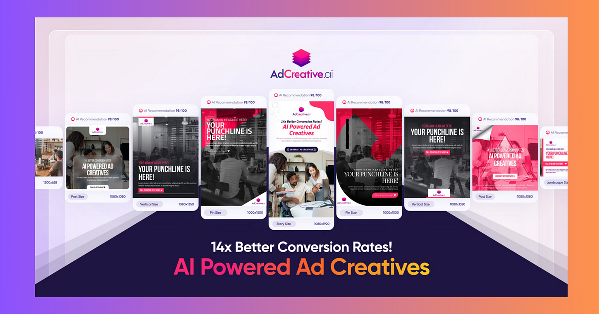 🎨 Discover How AdCreative.ai Transforms Your Marketing Strategy 🚀 | by Side Hustle Hub | Jul ...