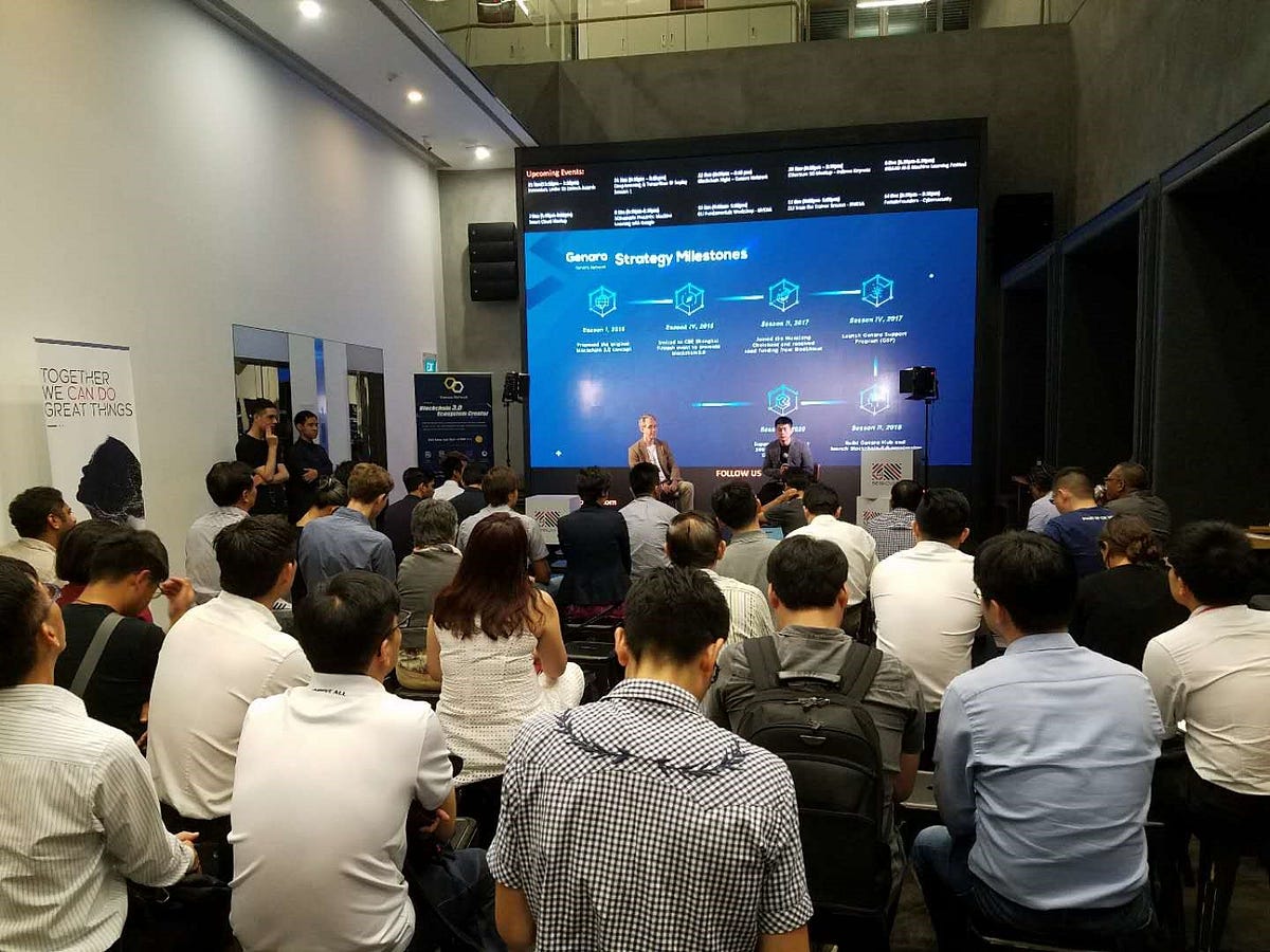 Genaro Meetup at SGInnovate Space | by Genaro Network (GNX) | Medium