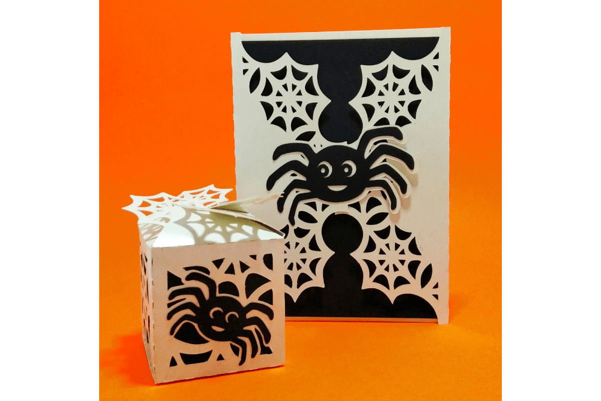 Halloween Spider Card + Box Set | by Lijungh | Medium
