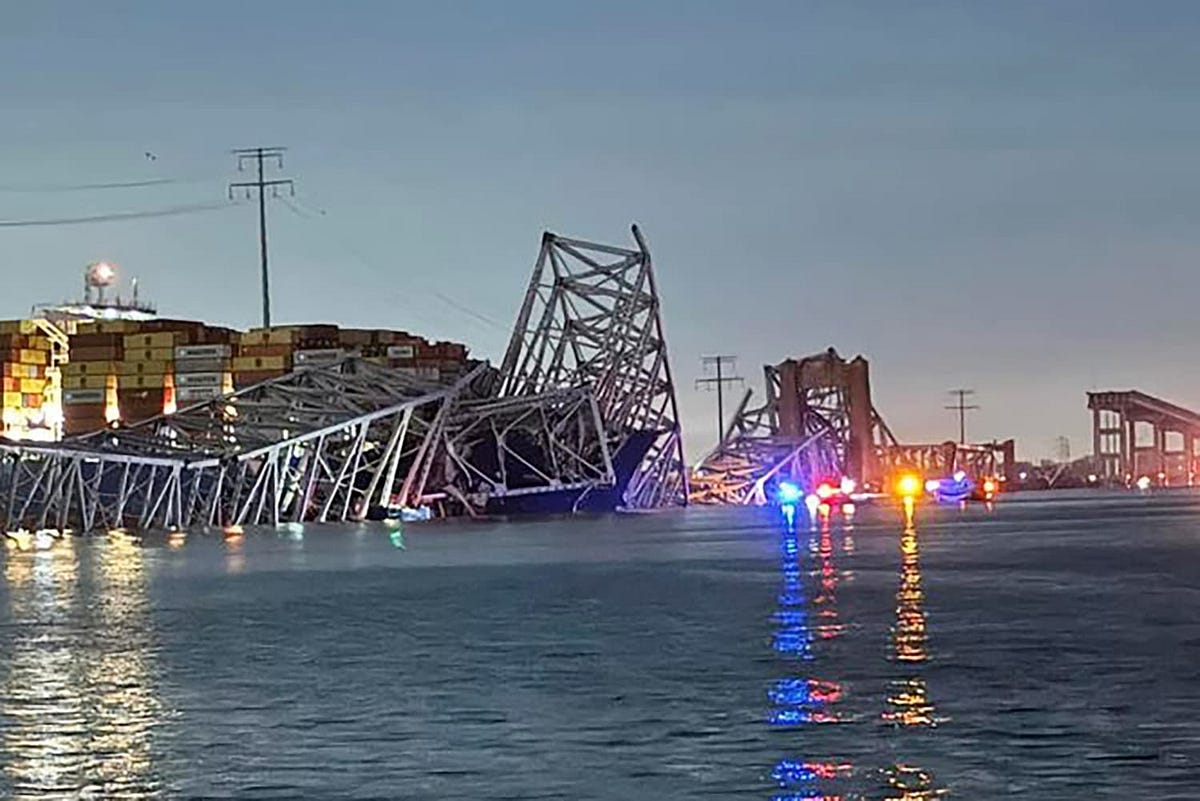 Ship Collides with Francis Scott Key Bridge in Maryland, Causing Collapse | by HATAF NEWS | Medium