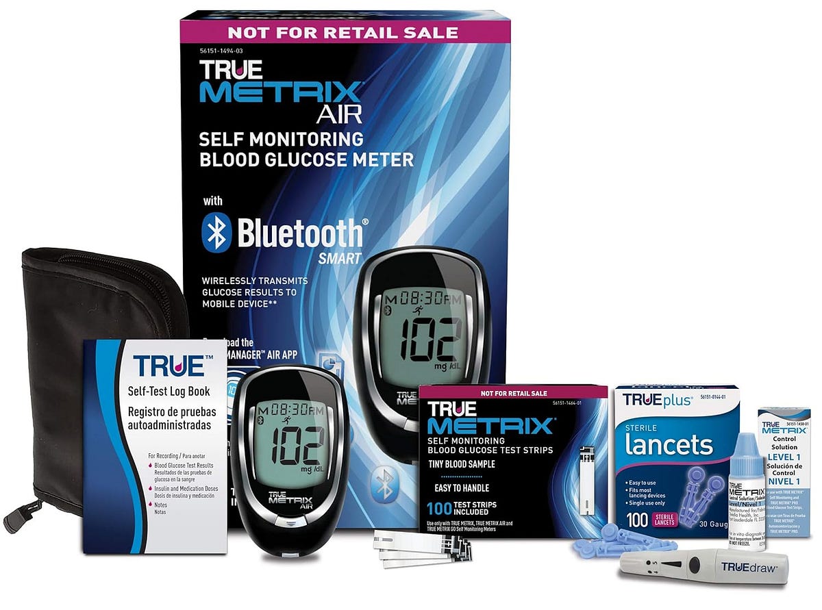 TRUE METRIX AIR Meter Kit Review: Quick Glucose Checks | by Sydney ...