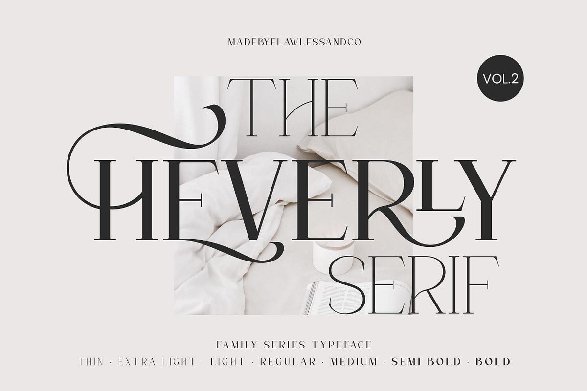 The Heverly Font OTF | by Sienaspectra | Apr, 2024 | Medium