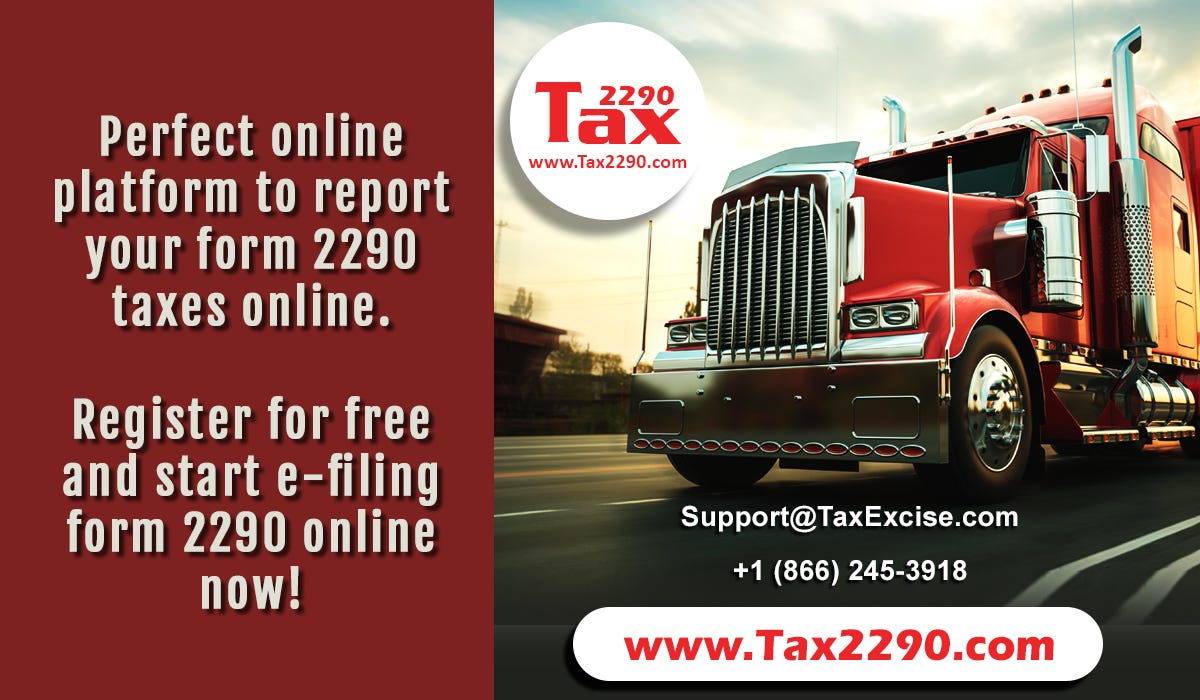 Easy Form 2290 E-filing Process on Tax2290.com! | by ThinkTrade Inc ...