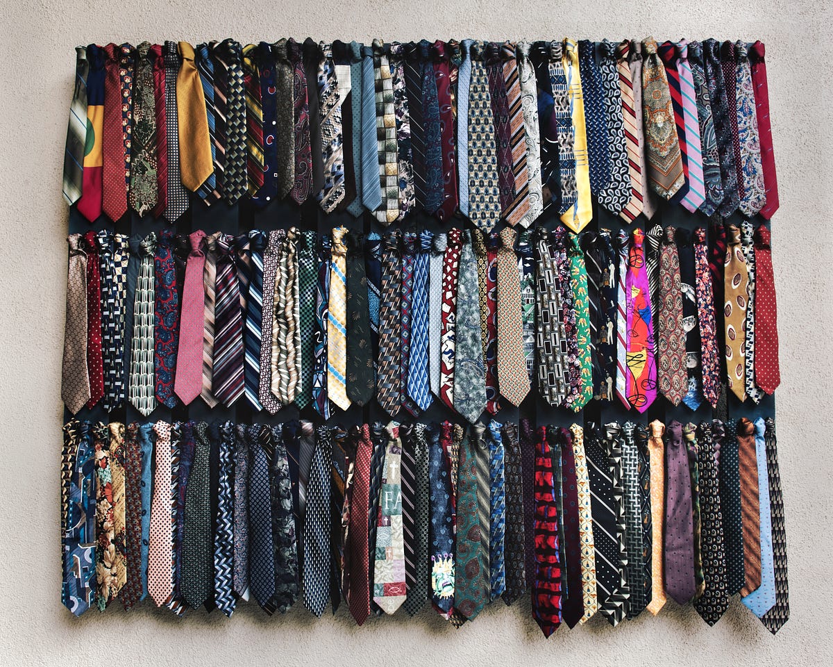 Times Change From Good Old Stiff Neck Ties To modern Gorpcore | by Dr ...