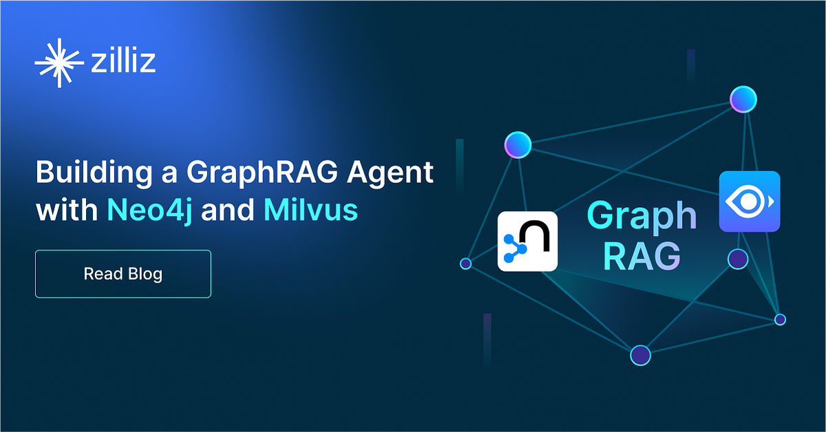 Building a GraphRAG Agent With Neo4j and Milvus | by Zilliz | Medium