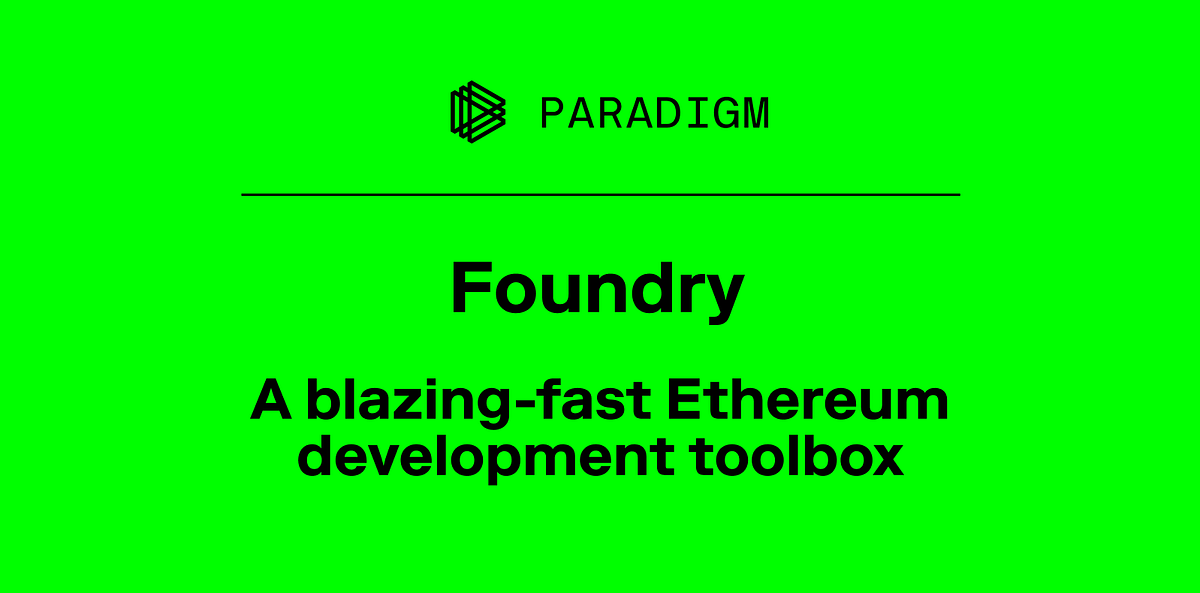 Coding a Smart World Series — Foundry in Ethereum — Part 1 | by zijo ...