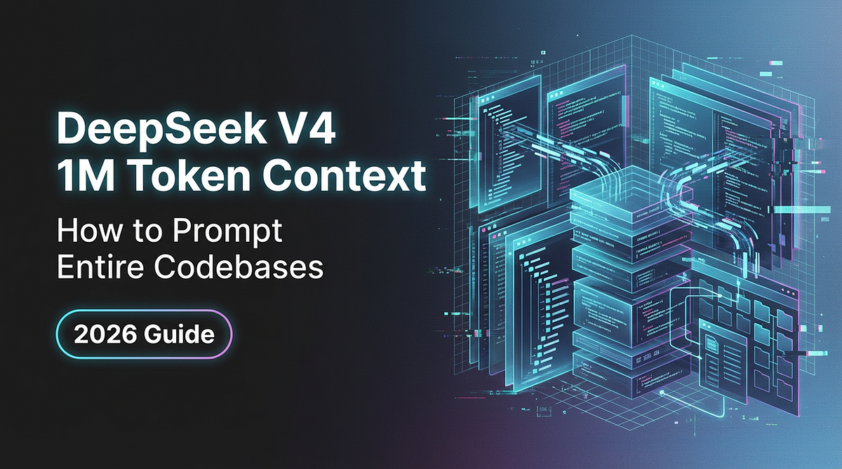 DeepSeek V4 1M Token Context: How to Prompt Entire Codebases | by ...