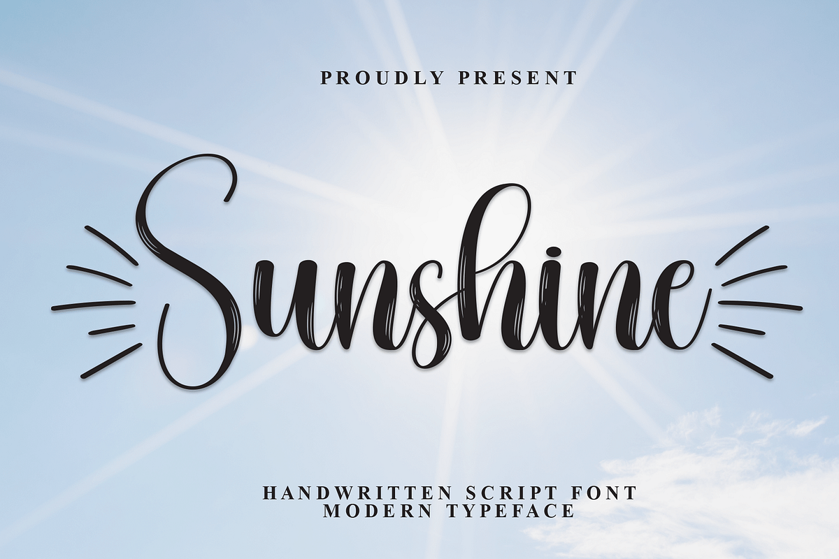 Sunshine Font | by Lilyluminate | Jun, 2024 | Medium