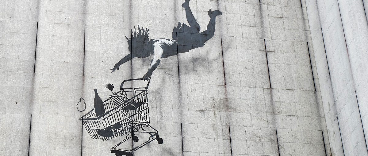 Banksy In Bristol. Wikipedia describes Banksy as an… | by Sarah ...