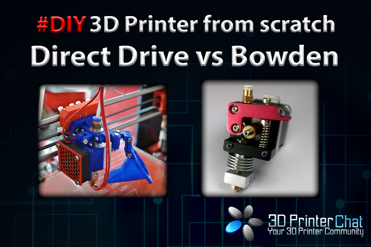 DIY 3D Printer from scratch — Bowden vs Direct Drive | by Daniel ...