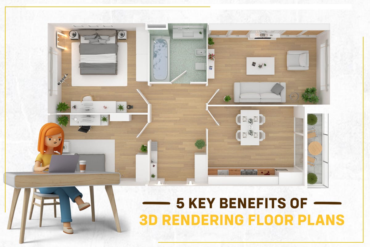 5 Key Benefits Of 3D Rendering Floor Plans | by Rosemichan | Medium