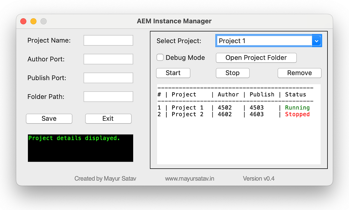 AEM Instance Manager -Simplify Your AEM Workflow | by Mayur Satav | Apr, 2025 | Medium