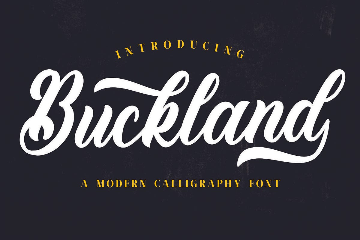 Buckland Font - Gracegrid - Medium