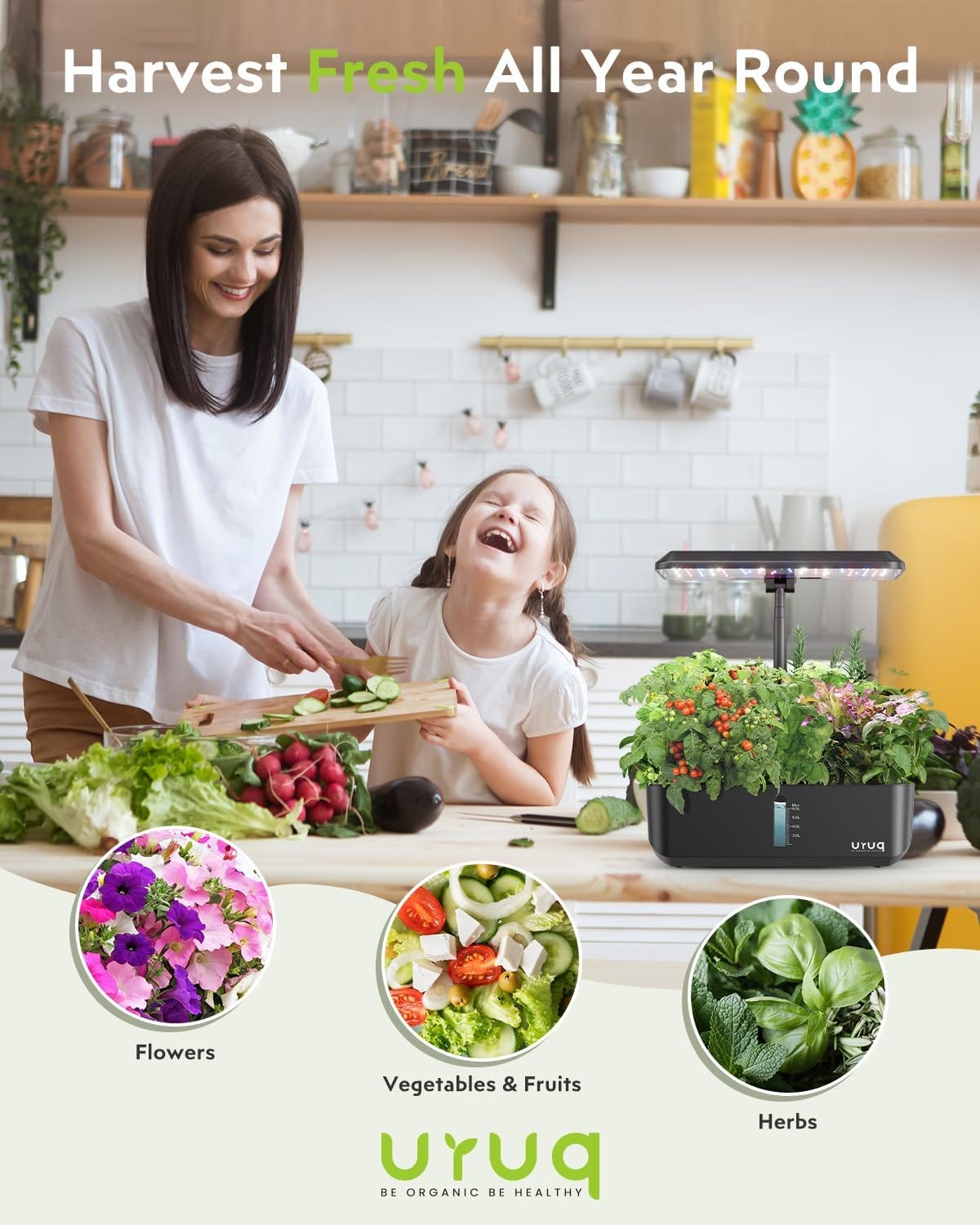 Best Review on URUQ 12 Pods Indoor Gardening System!! | by Hydroponic Harmony | Medium