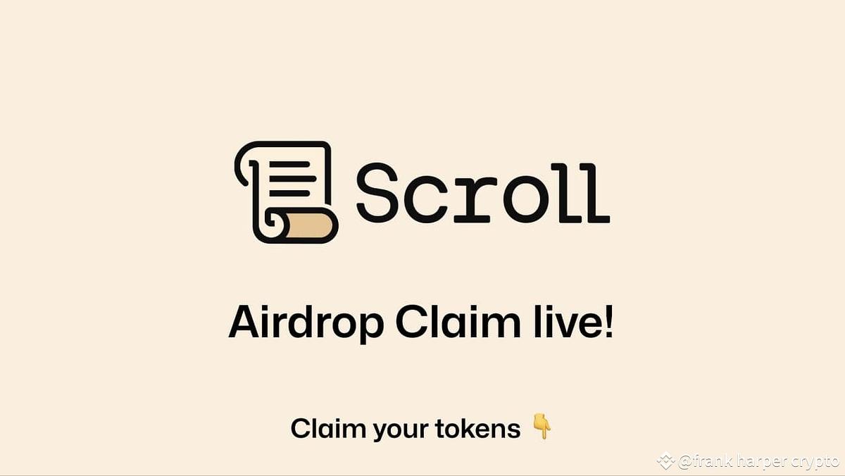 How to Claim Tokens through the Scroll Airdrop: Complete Guide | by Crypto web3 | Nov, 2024 | Medium