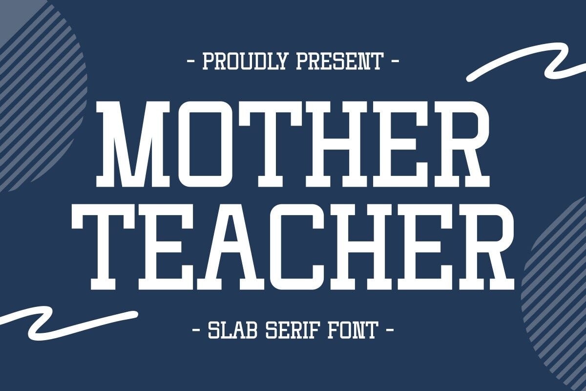 Mother Teacher Font - Sonicsketch - Medium