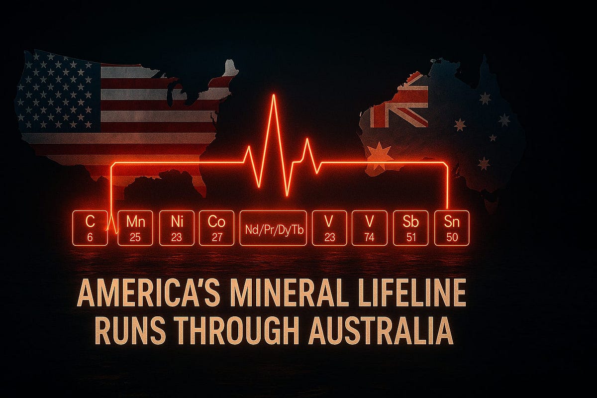 America’s Mineral Lifeline Runs Through Australia | by John Galt | Nov ...