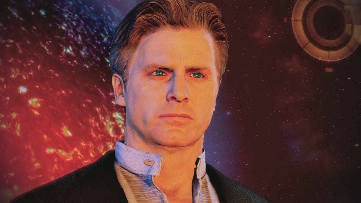 Illusive Man para Titan Effect. Um personagem Mass Effect, agora membro ...