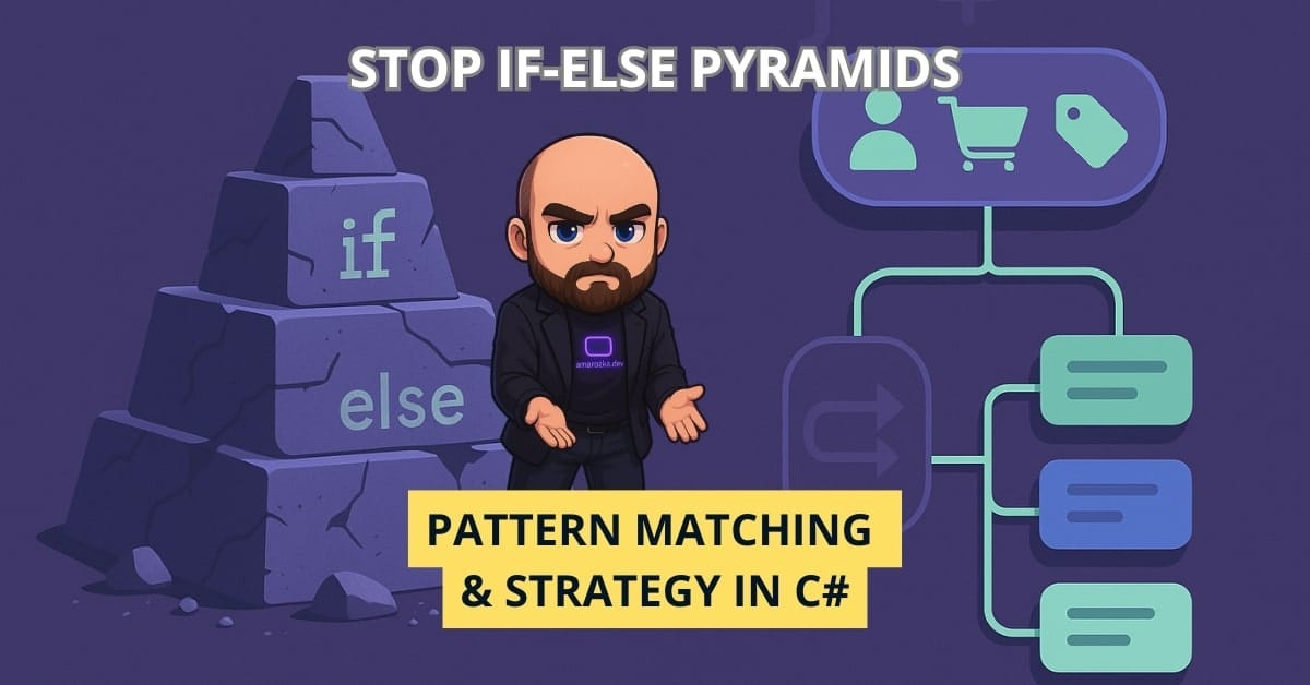 Stop If-Else Pyramids with C# Pattern Matching & Strategy | .Net ...