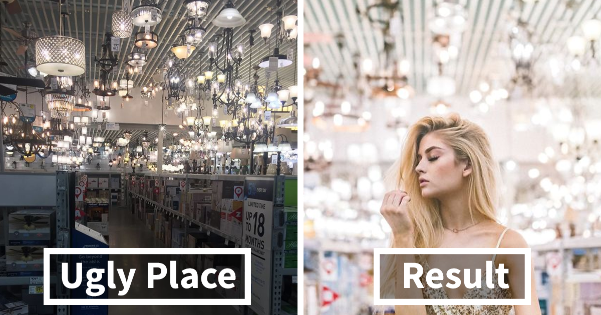 Ugly locations, pretty #portraits: #photographer goes to Lowe’s to ...