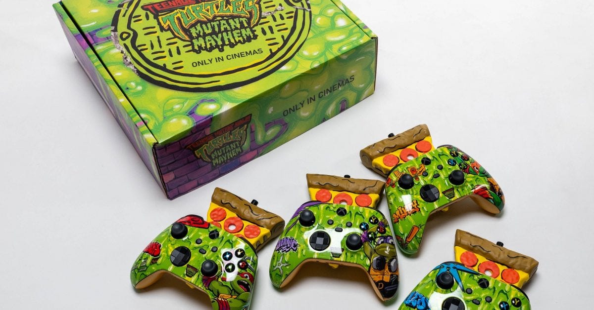 Xbox Releases New TMNT Pizza Controllers To Promote Latest Film | by ...