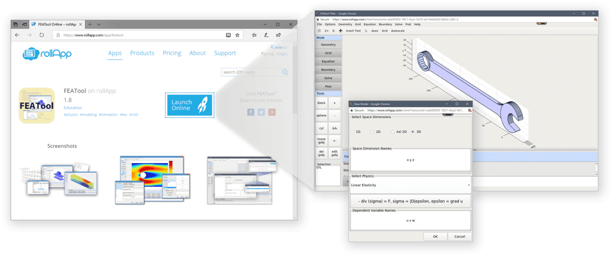 FEATool Multiphysics in the Web Browser and Online Cloud | by Precise ...
