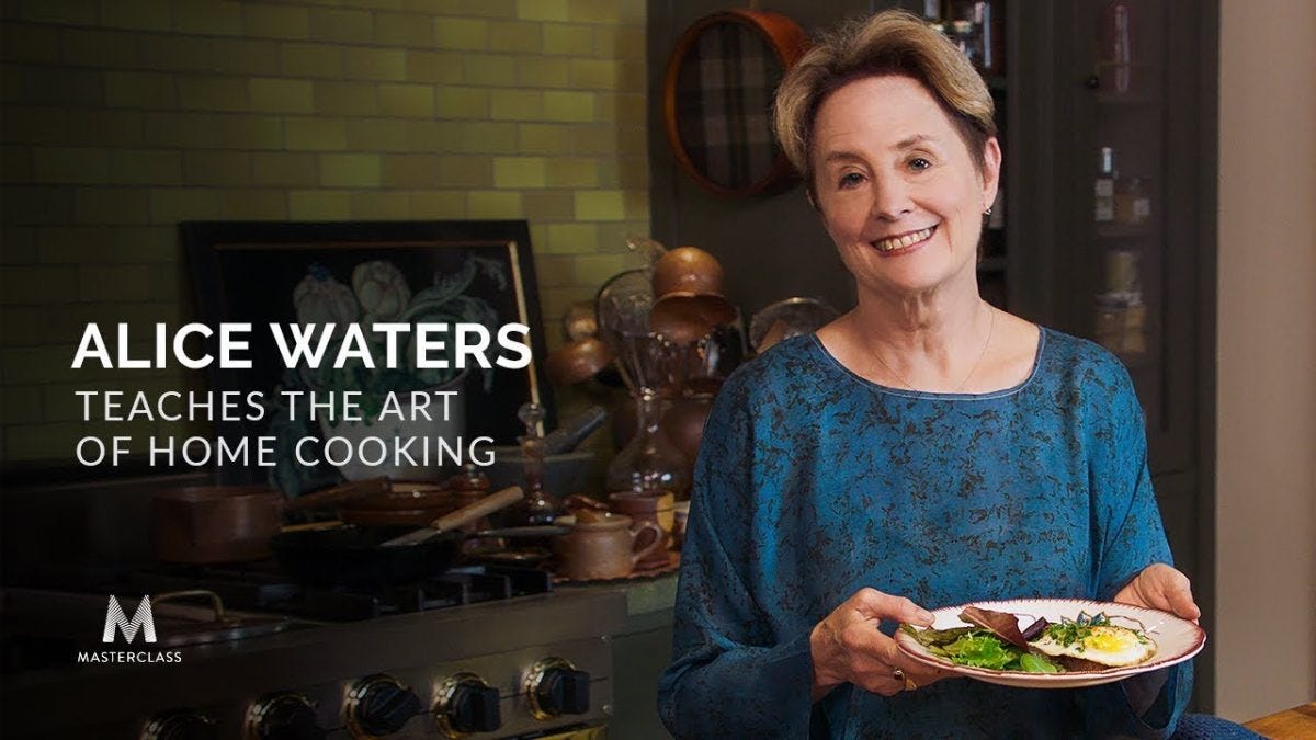 Learning about food from Alice Waters | by Christopher Davis | Obvious ...
