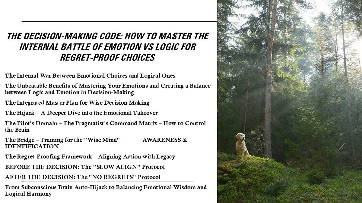 The Decision-Making Code: How to Master the Internal Battle of Emotion ...