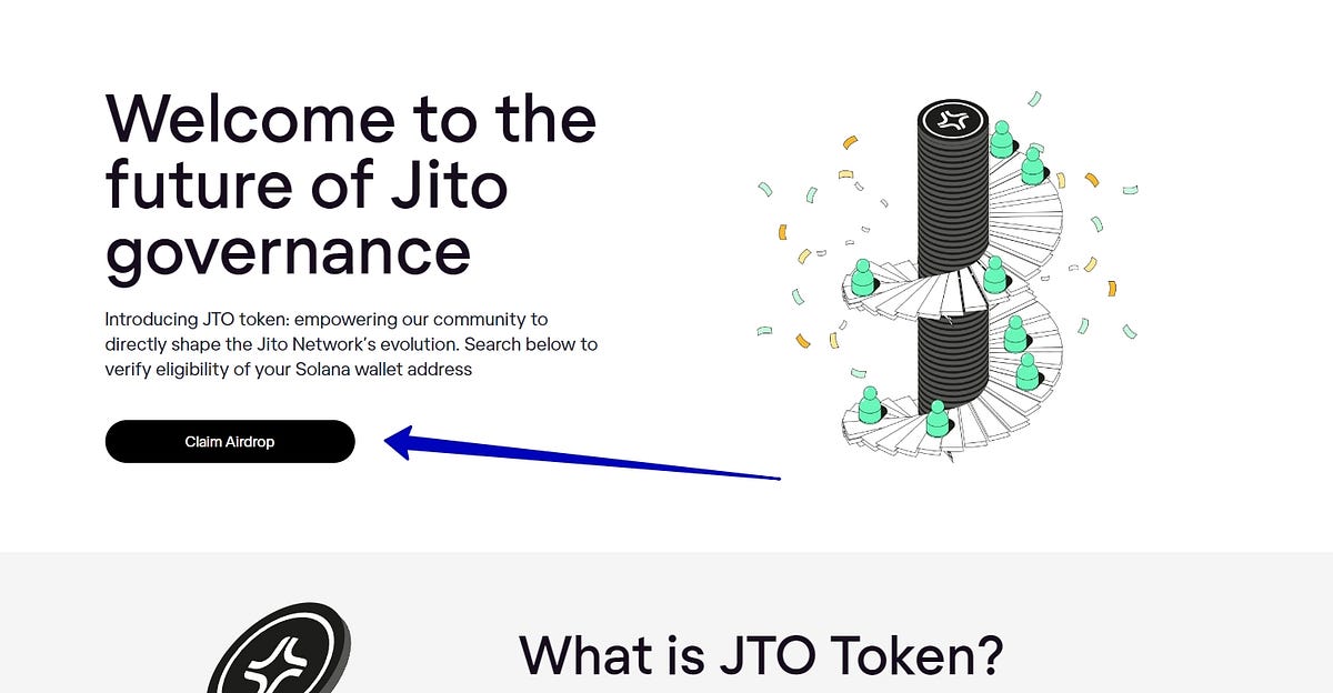 $JTO price Airdrop — Get your JITO TOKEN Now | by TokenTitan Bunch ...