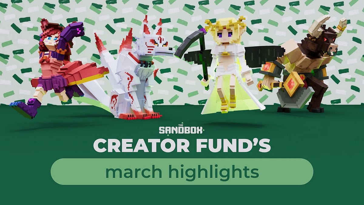 2023년 3월 크리에이터 펀드 하이라이트 2023년 3월 크리에이터 펀드 하이라이트 컬렉션을 소개합니다🤗 By 더 샌드박스 코리아 더 샌드박스 코리아 Mar