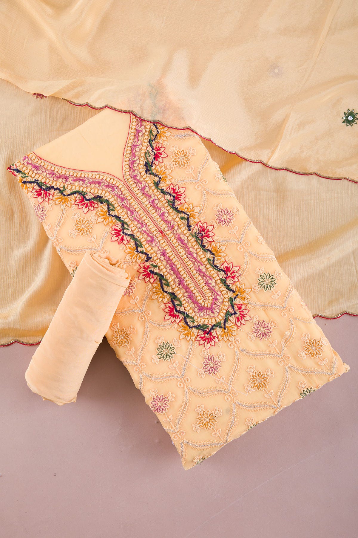 Explore The World of Unstitched Dress Materials Awaits at Samyakk for ...