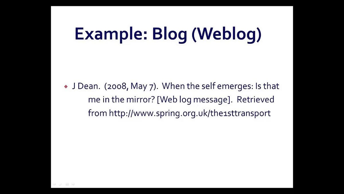 How to Cite a Blog Post in APA 7th Edition: Expert Guide | by Sdfretrwr ...