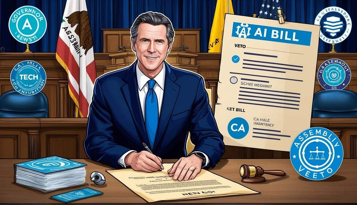 Governor Newsom Vetoes California’s Pioneering AI Regulation Bill SB ...