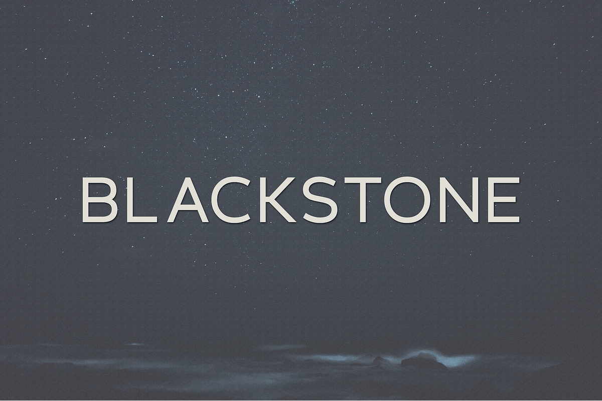 Blackstone Font | by Fontmaven | Jun, 2024 | Medium