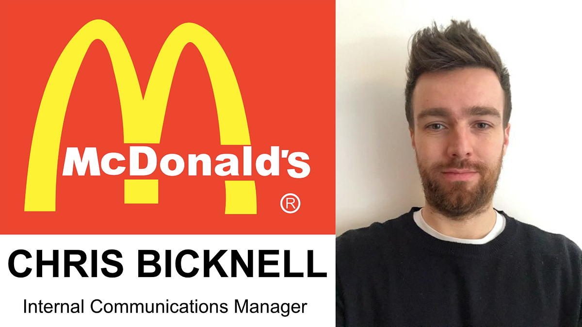 Interview: Chris Bicknell, IC Manager for McDonald’s in the UK and ...