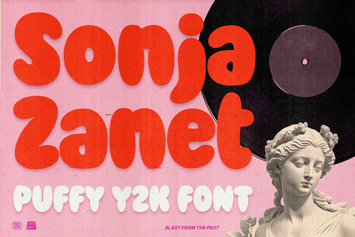 Sonja Zanet Font - Miamosaic - Medium