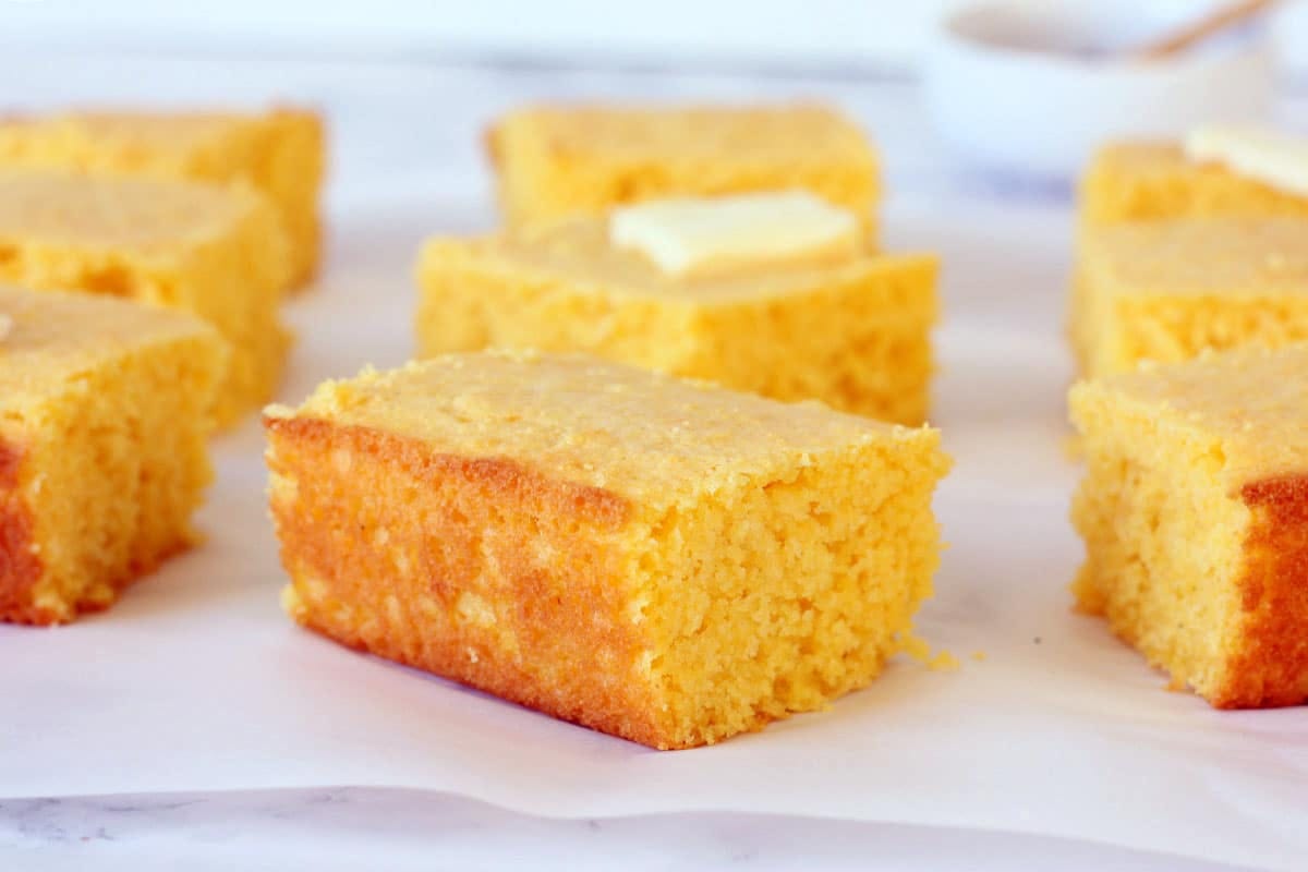 Golden Candy Cornbread — Tremendous Wholesome Youngsters | by Food the ...