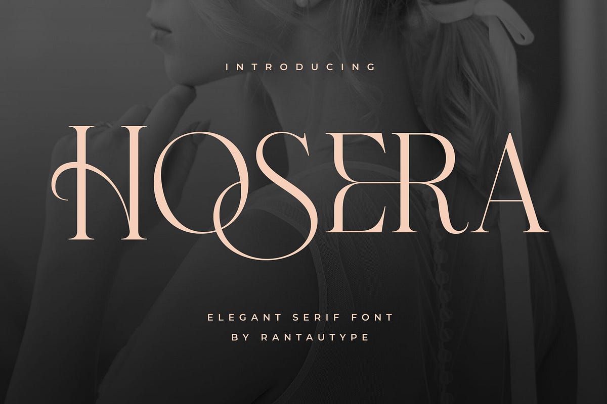 Hosera Font - Graceglimmer - Medium