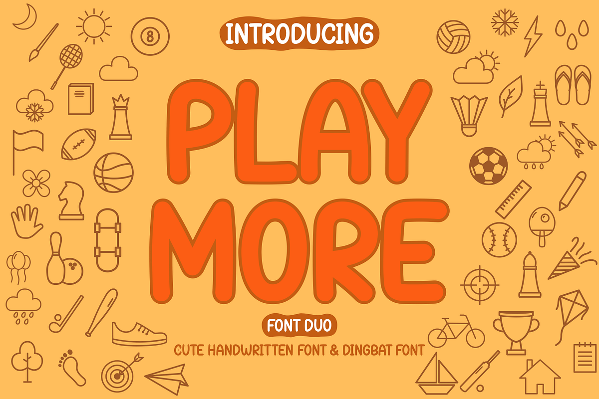 Play More Font OTF | by Auroraartistry | Medium