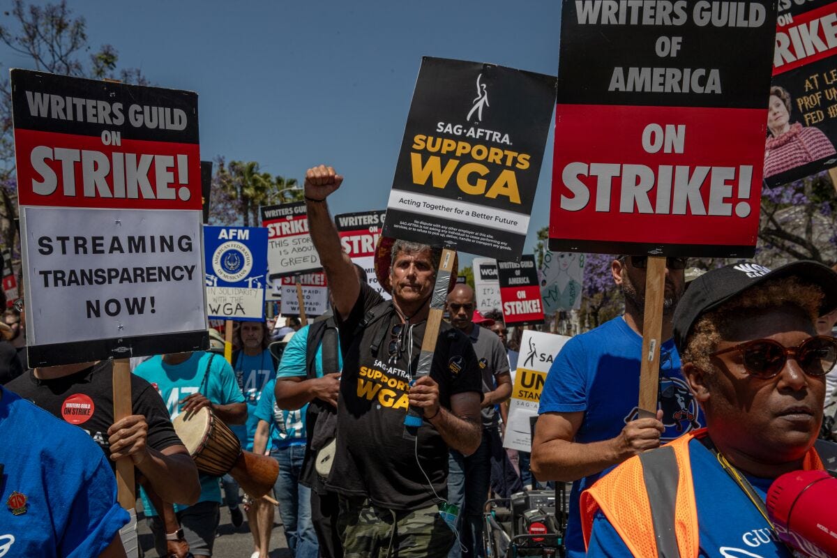 Hollywood studios could face two strikes for the first time in 63 years ...