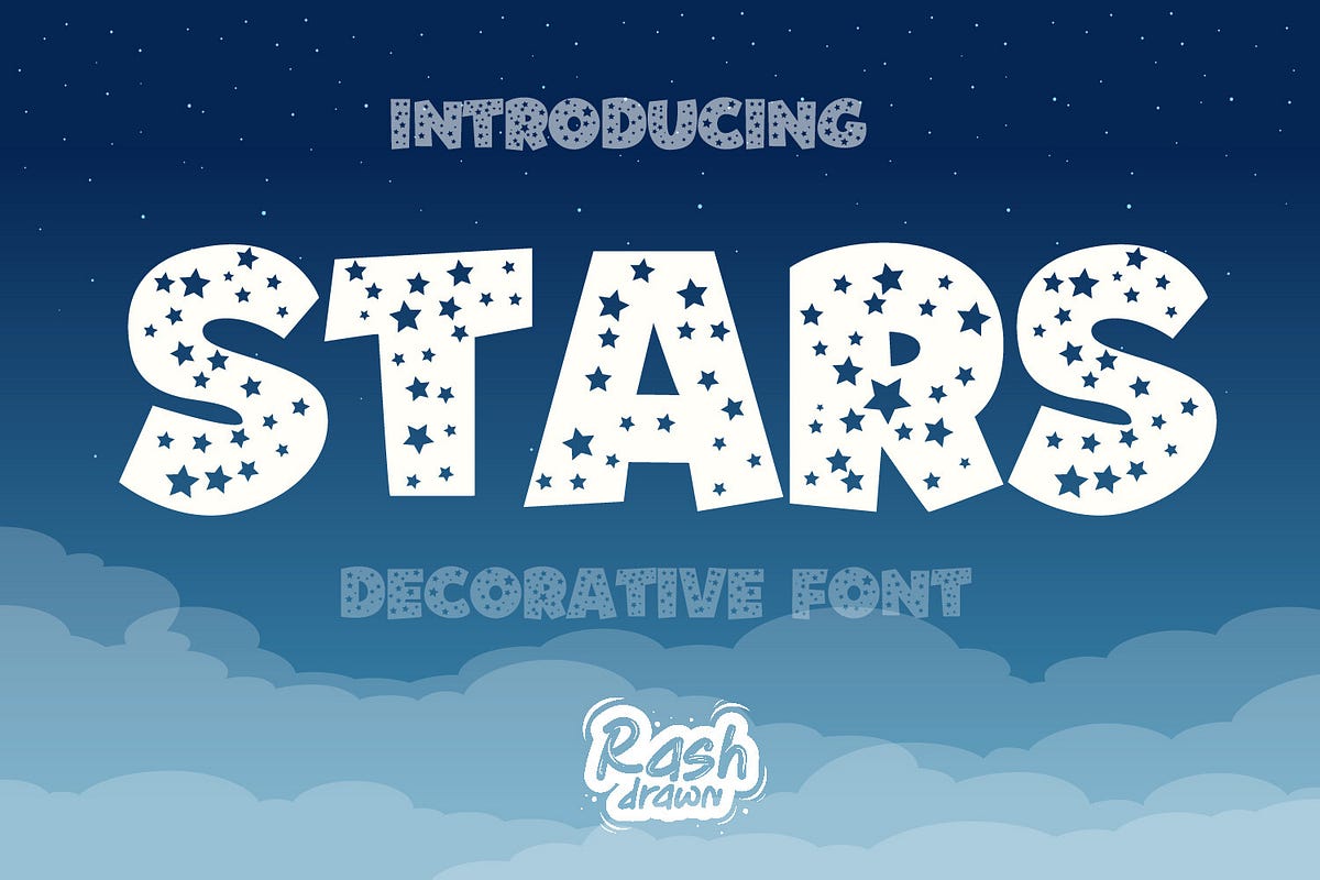 Stars Font - Mindmason - Medium