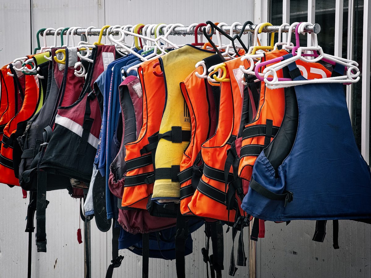 Airplane Airline Life Vest Humor Safety | In for a Penny