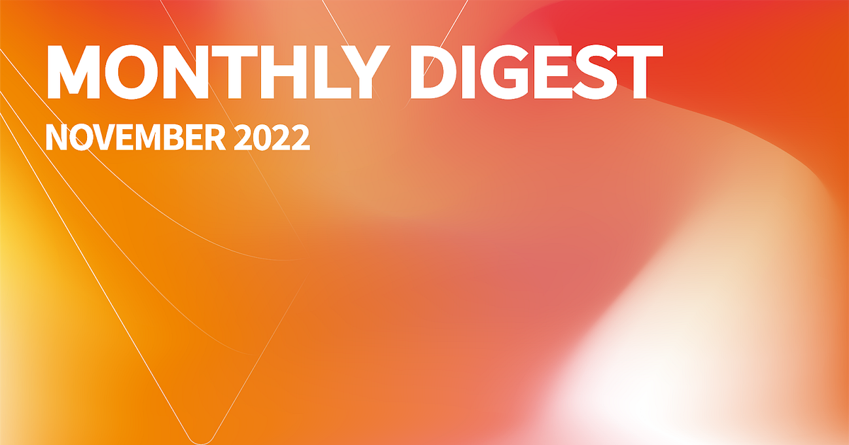 Monthly Digest — November 2022. Blockchain Dev Updates | by V Systems ...