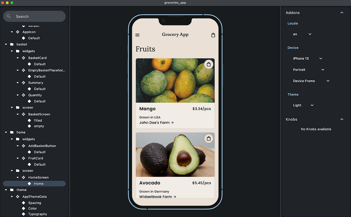 Widgetbook — The Storybook for Flutter | by Lucas Josefiak | Flutter Community | Medium