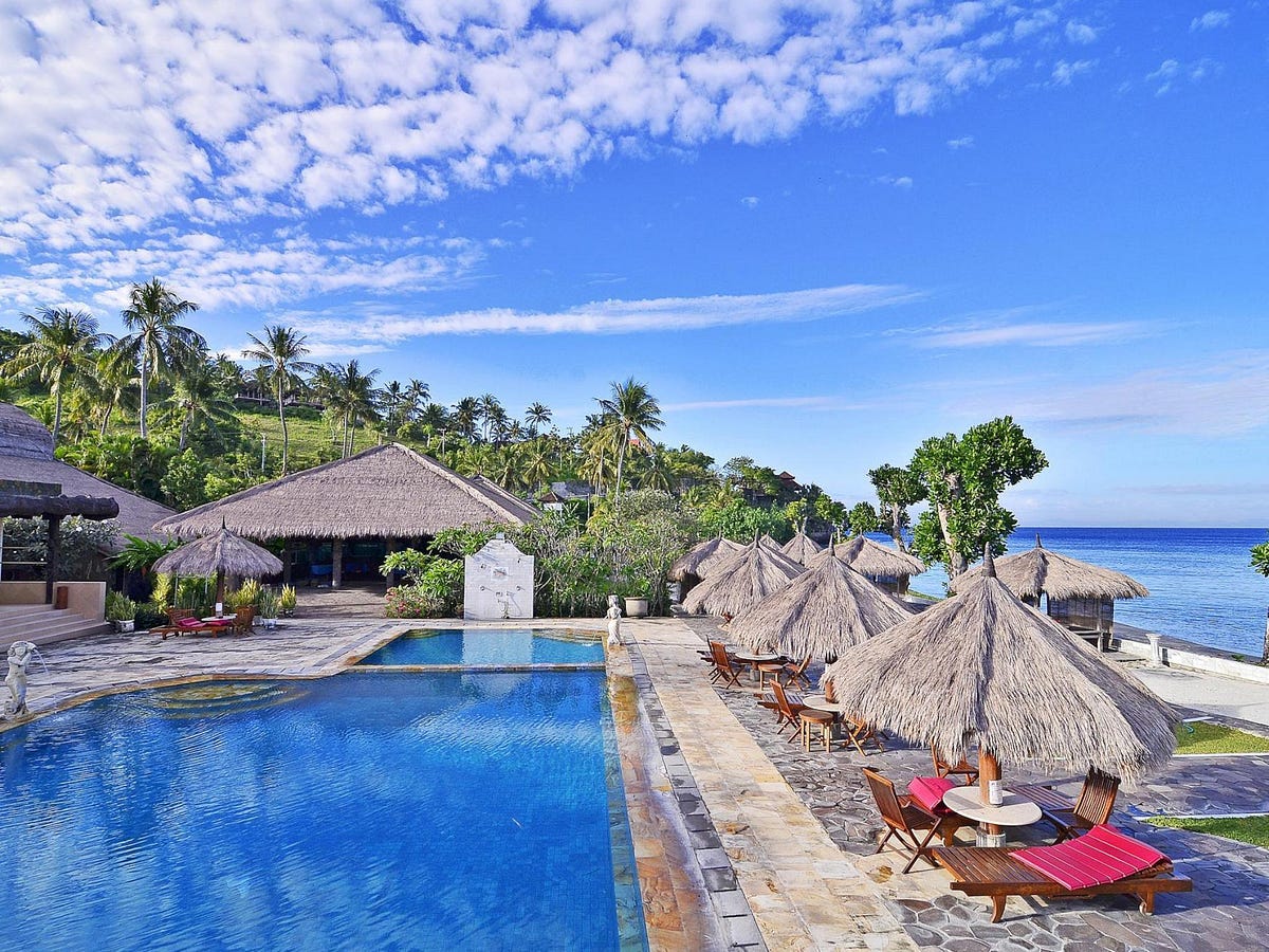 Review Pasific Beach Cottages Rekomendasi Hotel Dekat Pantai Senggigi ...