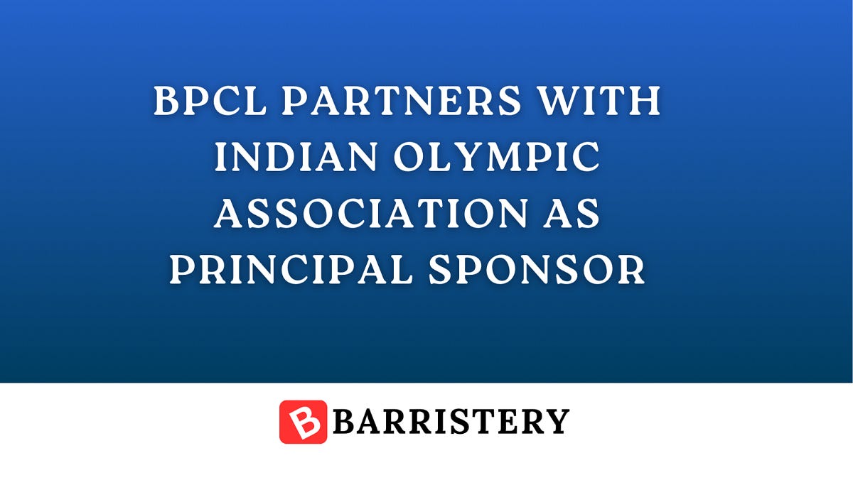 BPCL Partners with Indian Olympic Association as Principal Sponsor | by ... BPCL Partners with Indian Olympic Association as Principal Sponsor | by ...