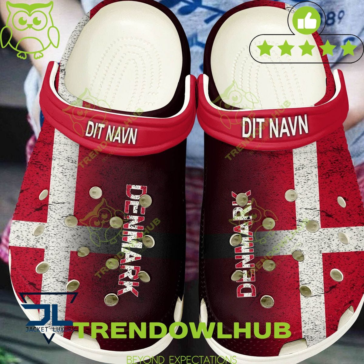 2024 Euro Denmark Personalized Crocs | by Trend Owl Hub Fashion | Apr ...