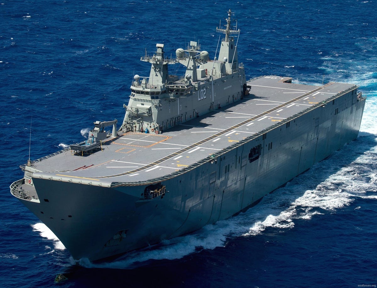 What are the specifications of the Canberra class? - Fajacyr - Medium